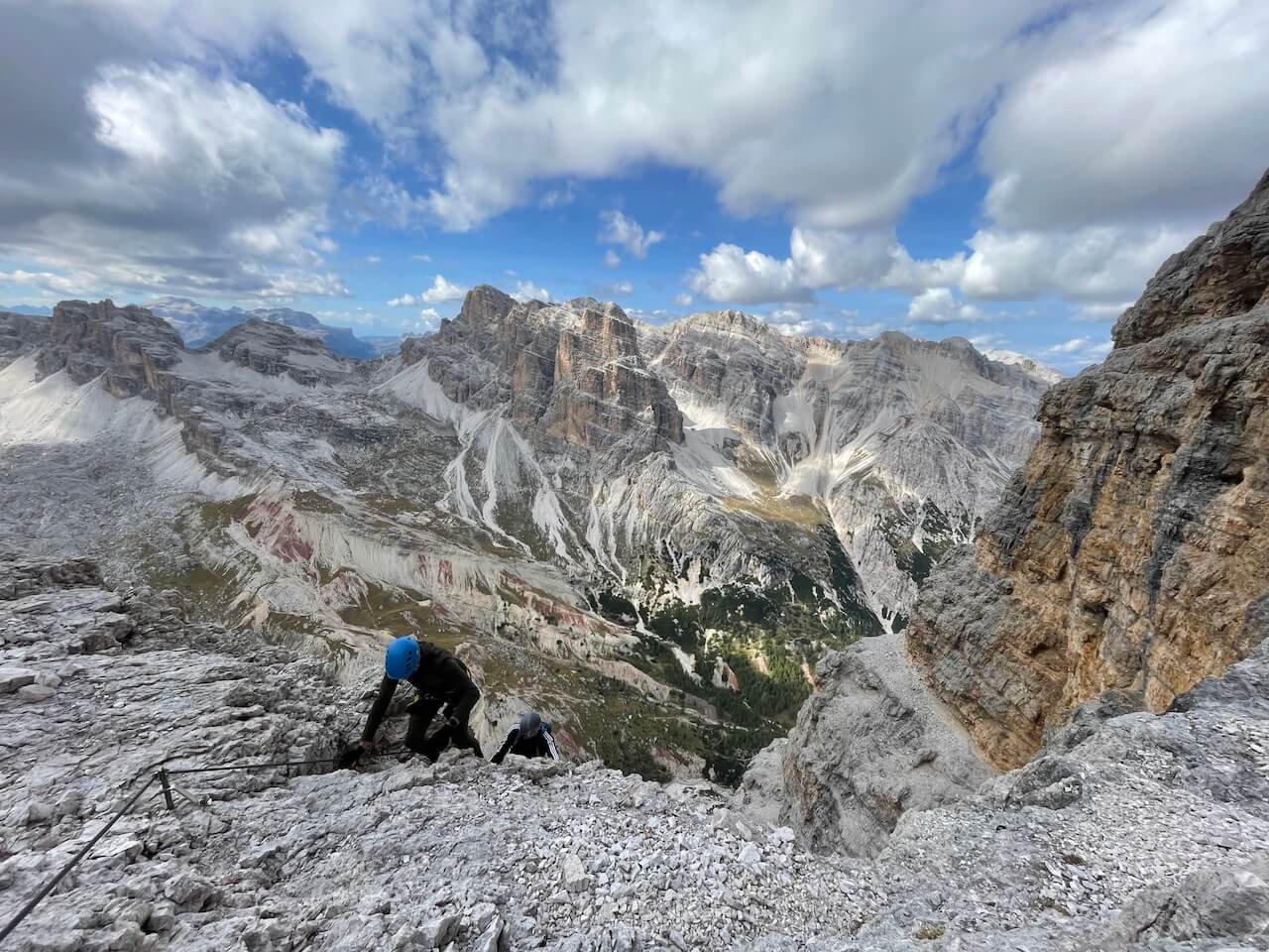 Via ferrata Giovanni Lipella s výstupem na Tofana di Rozes | SvětOutdooru