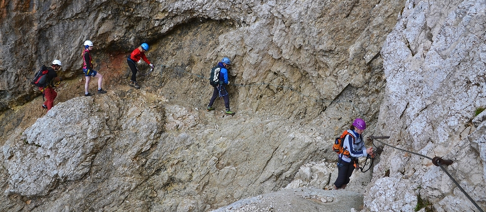 Ferata Slovenska pot na Mangart | SvětOutdooru